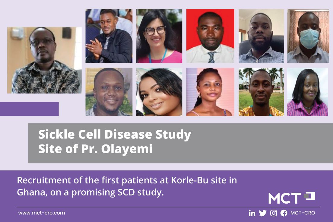 Sickle Cell Disease Study – Site of Pr. Olayemi – MCT CRO